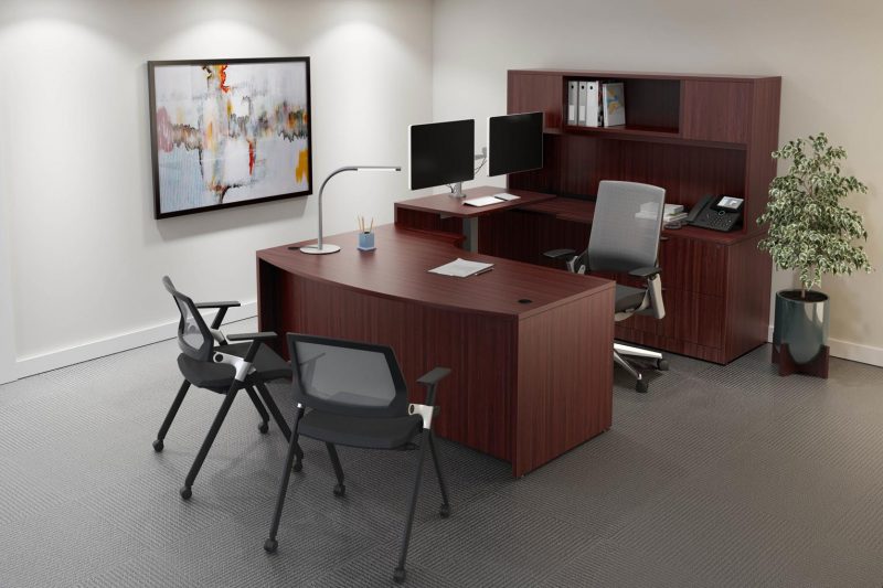 U Shaped Desk | Wrap Around Desk | Performance Office Furnishings